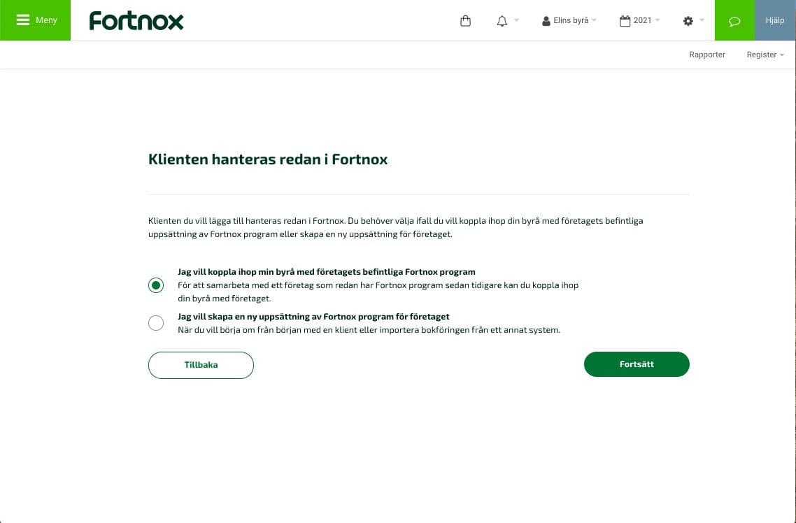 Ny klient i Fortnox Digital byrå | Fortnox
