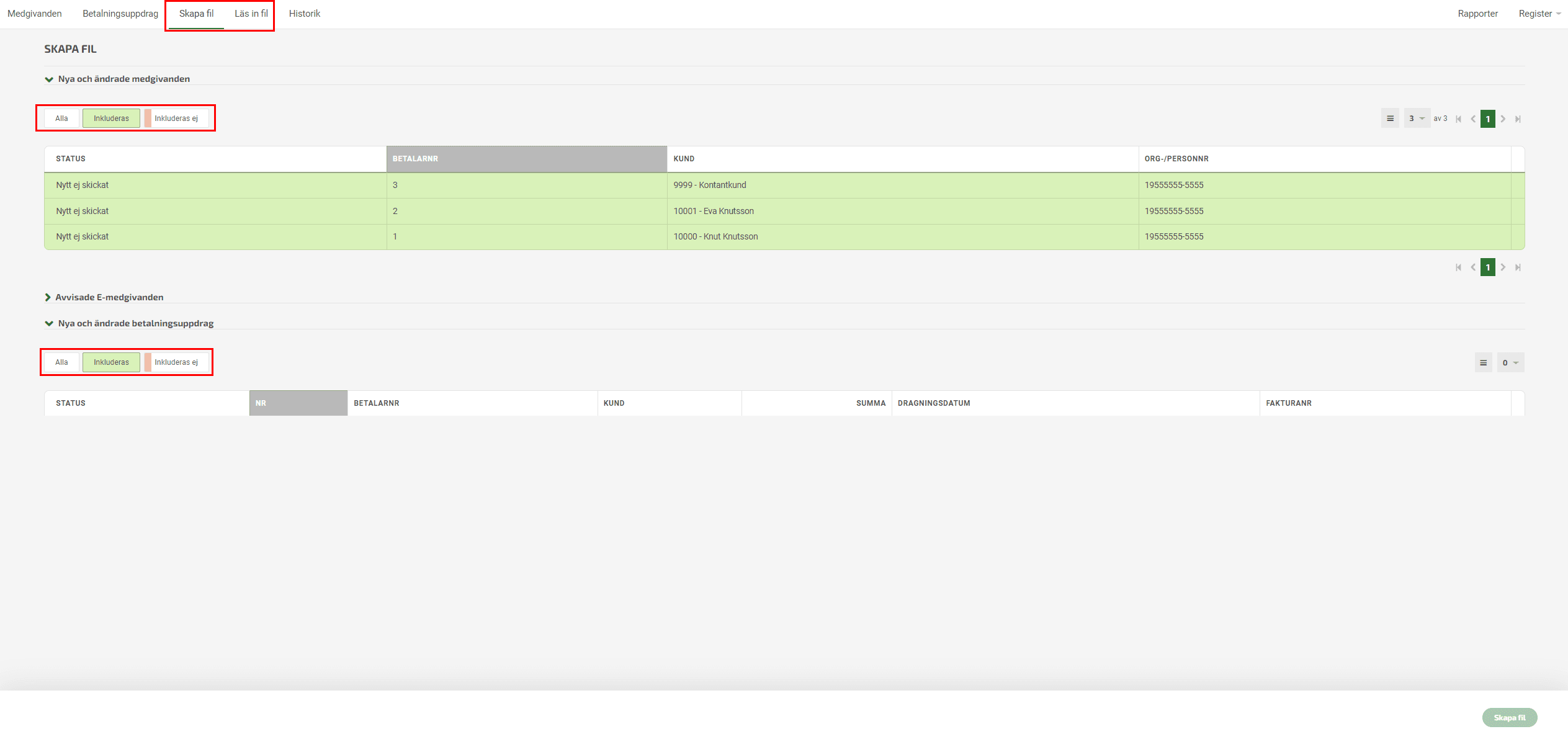 Kom igång med annan bank | Fortnox